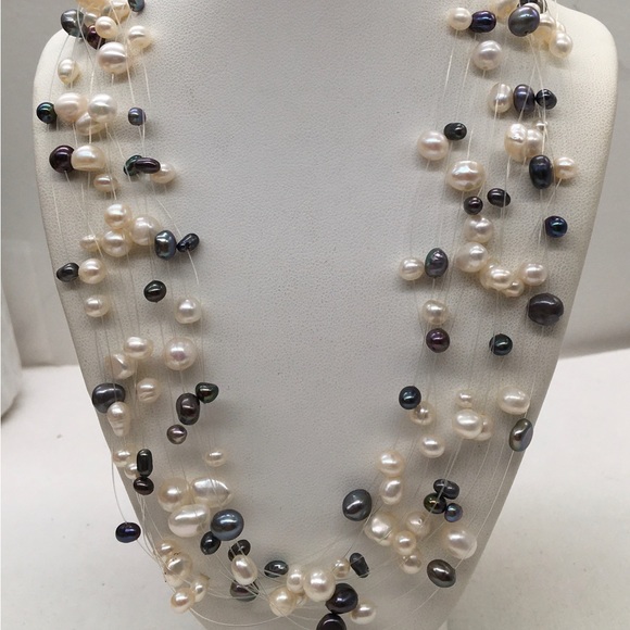 Pearl | Jewelry | Genuine Cultured Pearl Necklace | Poshmark